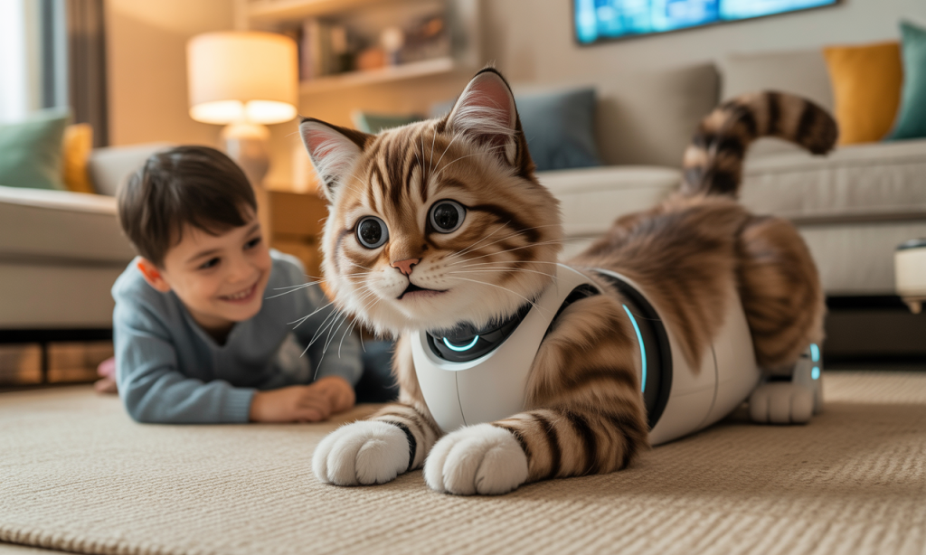 Chat robot interactif : gadget ludique ou futur compagnon domestique